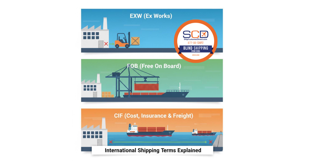 Freight Terms Explained: EXW, FOB, DDP | ShipCustomerDirect